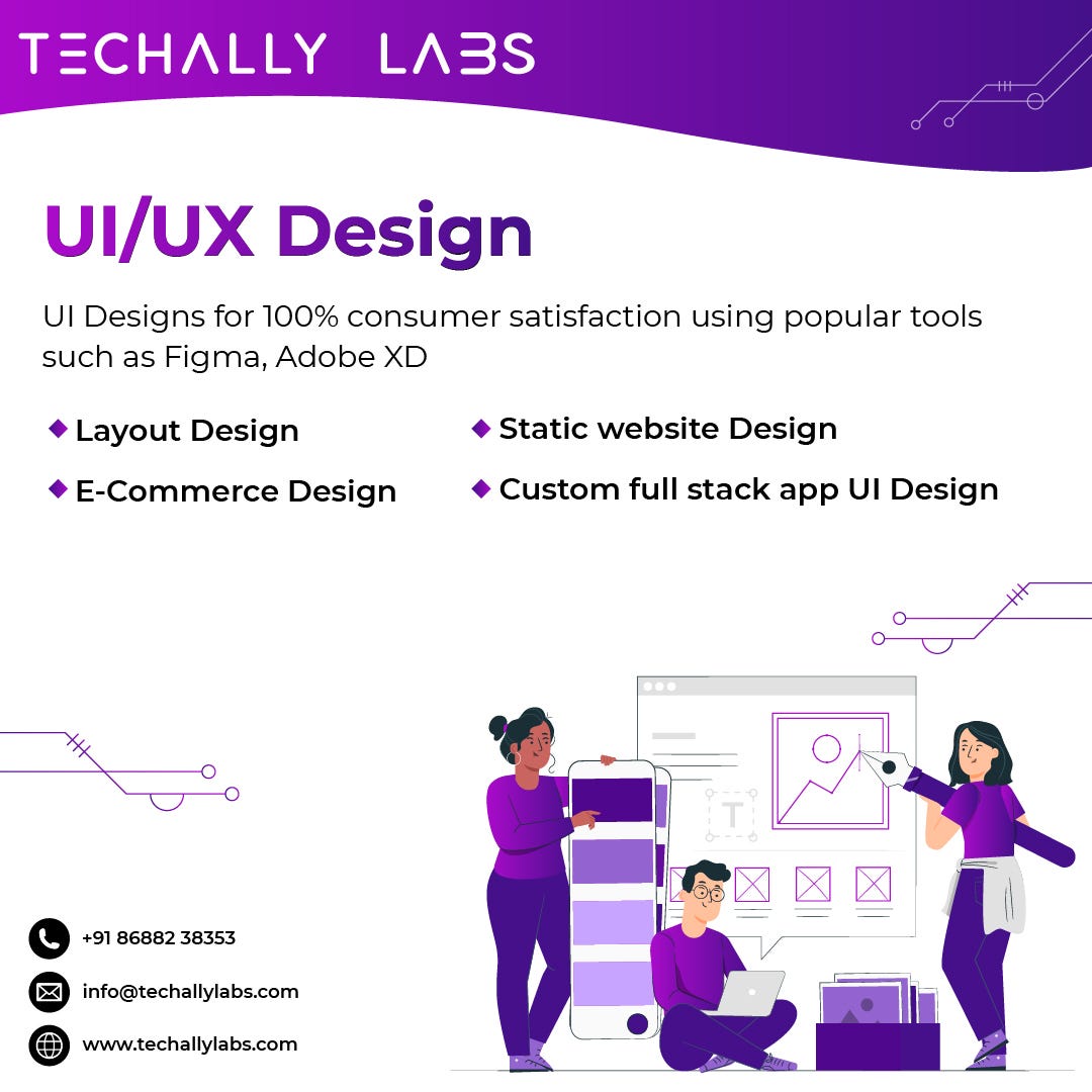 UI UX Design Company | Techally Labs - Techallylabs - Medium