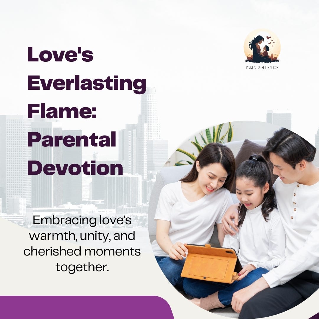 Love’s Everlasting Flame: Parental Devotion - Michael J. - Medium