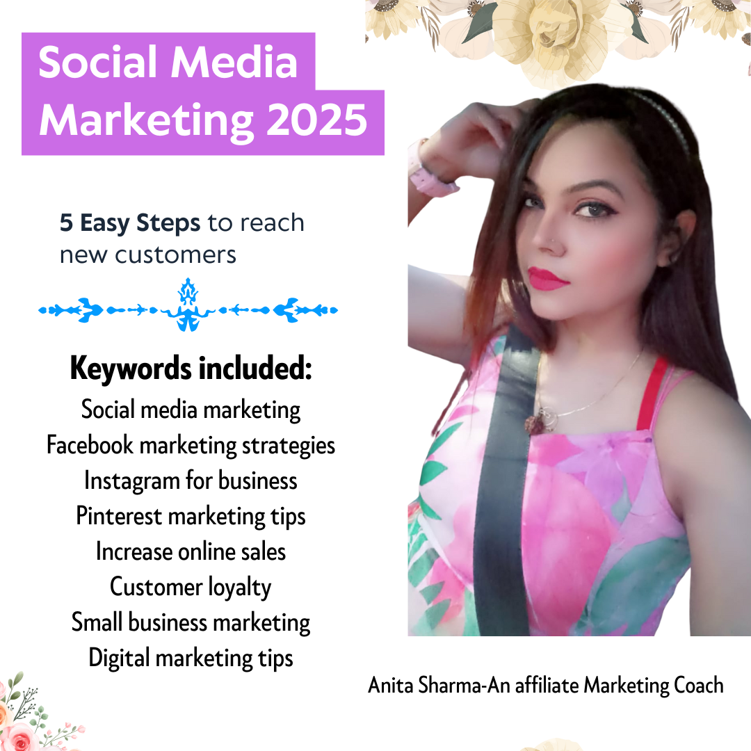 Social Media Marketing 5 Easy Steps Using Instagram Facebook And Pinterest To Reach New