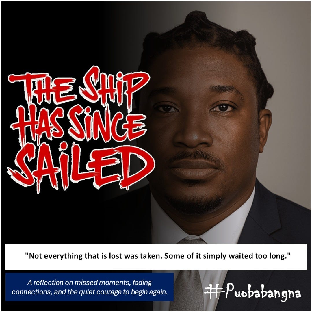 The Ship Has Since Sailed. I once tried to go back to something I… | by ...