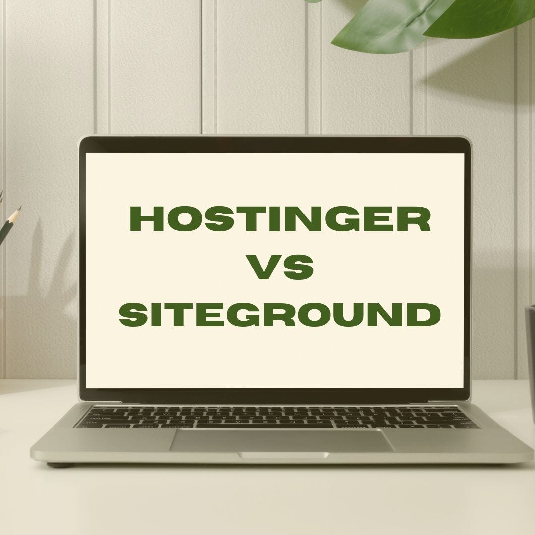 Comparing Reliability: Hostinger vs SiteGround in the World of Web ...