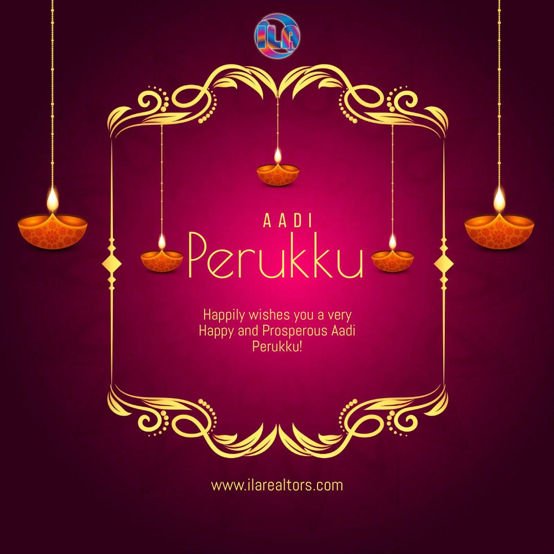 Happy Aadi Perukku - Ilafoundation - Medium