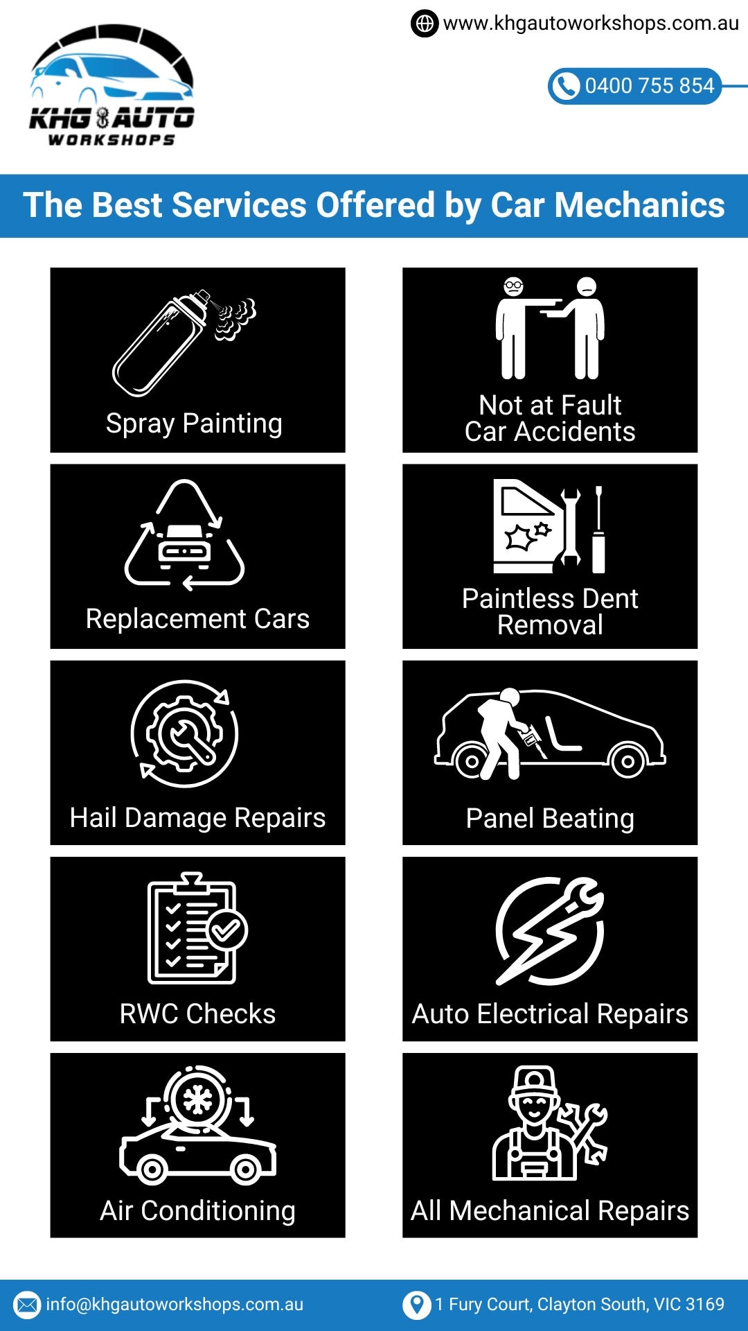 The Best Services Offered by Our Car Mechanic — KHG Auto Workshop - KHG ...