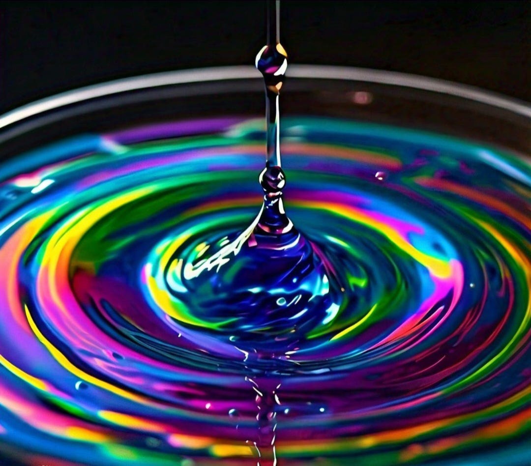 PLAY I see the water meander down the cresepace and like my soul, I am ...