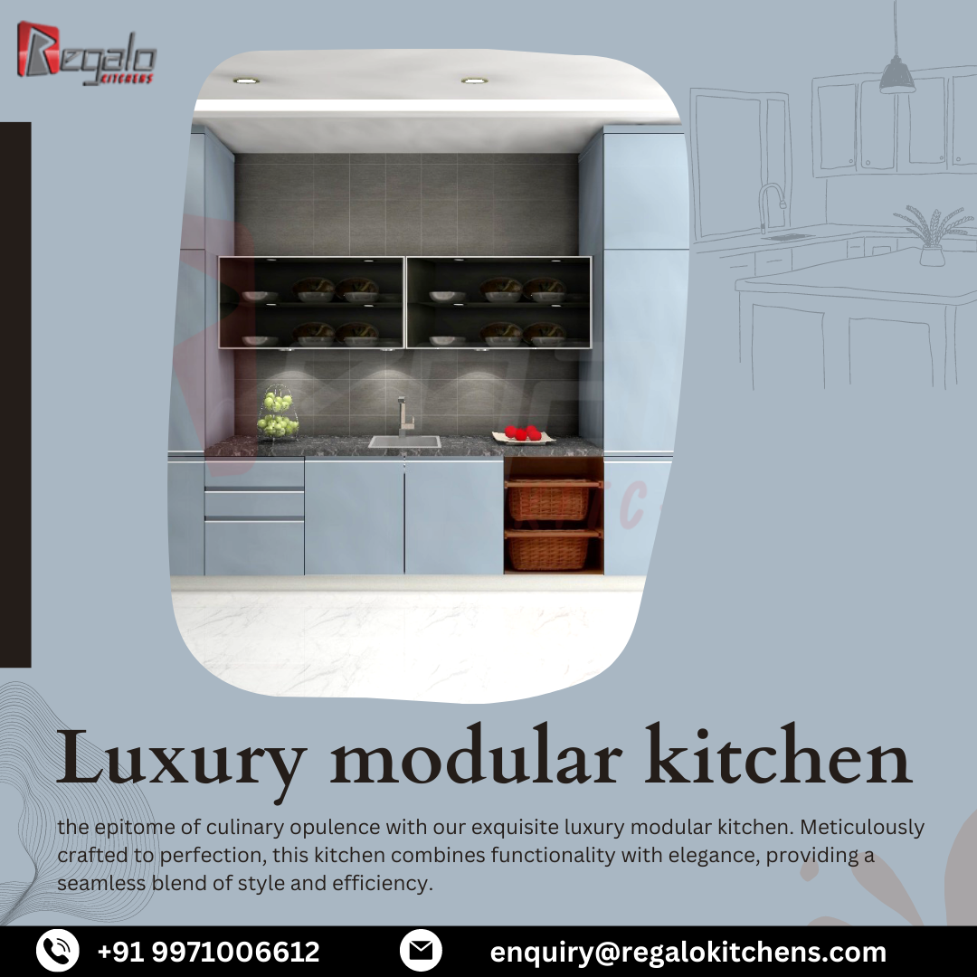 Luxury Modular Kitchen | Regalokitchens - Vikash Kumar - Medium