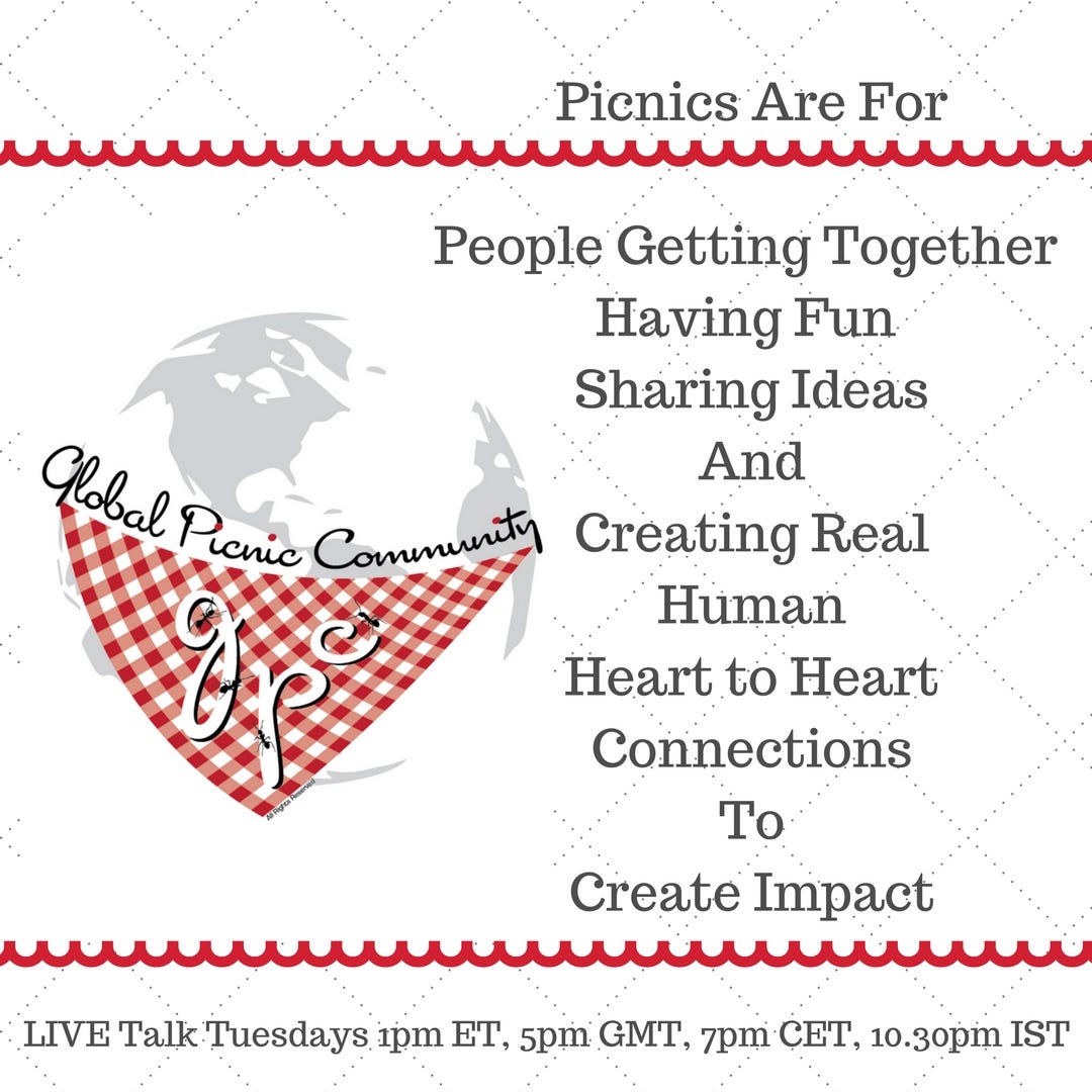 Picnics Are For People Getting Together, Having Fun, Talking And ...