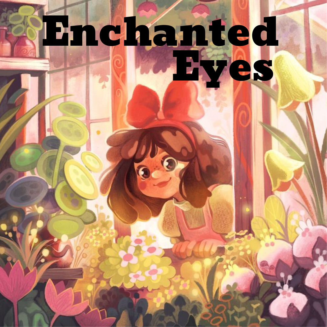 Enchanted Eyes. In the heart of a vibrant garden, where… | by ...