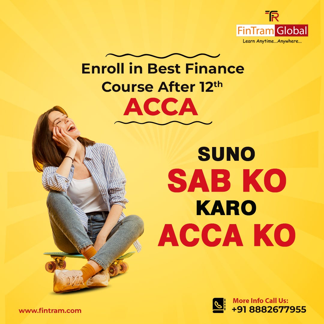Best ACCA Institute in Delhi. FinTram Global is an ACCA Gold Learning ...
