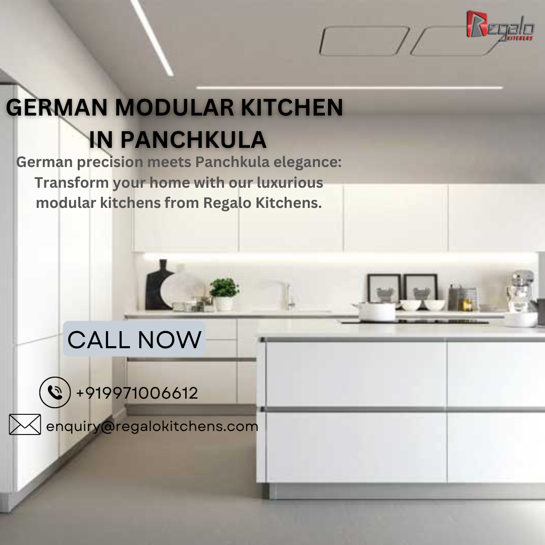 German Modular Kitchen in Panchkula | Regalo Kitchens - Itnseo - Medium