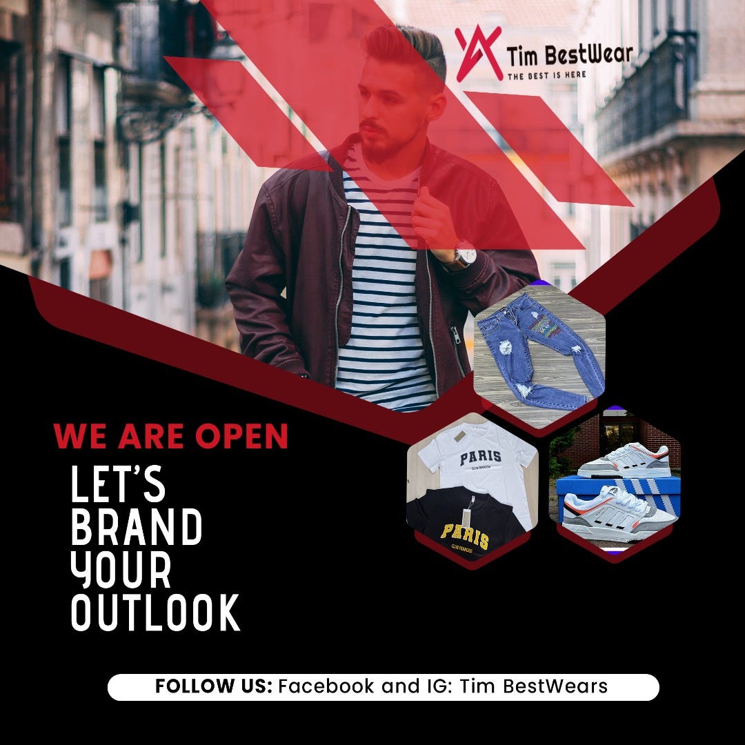 For men; upgrade your style by shopping at Tim BestWear. | by TELEIOSIS MEDIA | Medium