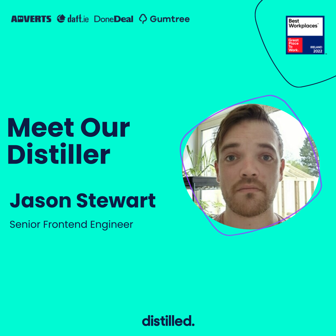 Meet Our Distiller: Jason Stewart! | by Paula Tierney | Distilled | Medium
