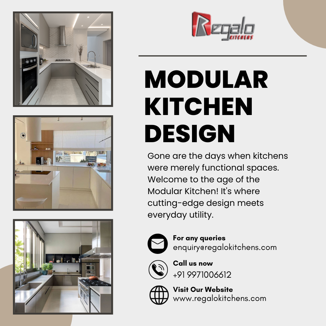 Modular Kitchen Design - Regalo Kitchens - Medium