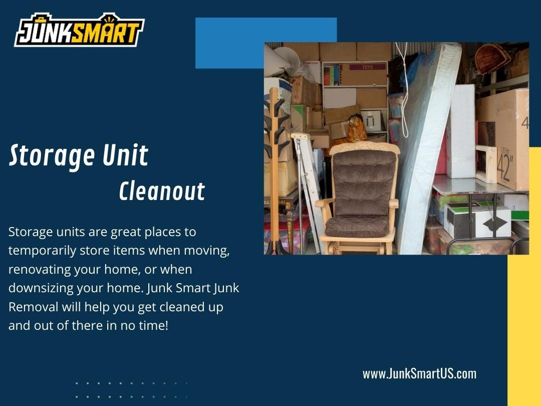 Storage Unit Cleanout Portland - Junk Smart Junk Removal, LLC - Medium