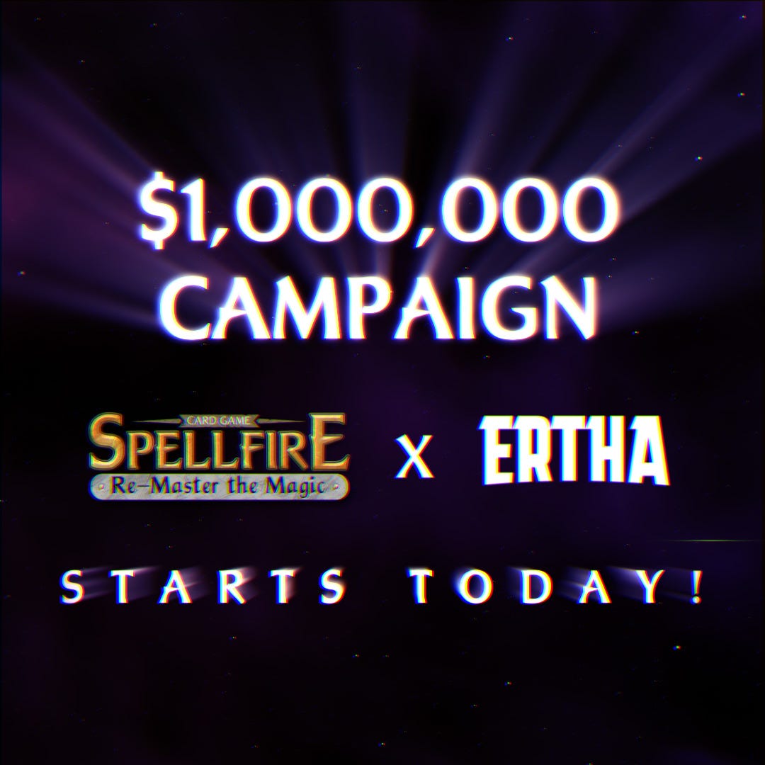 💥1,000,000 USDT Spellfire x Ertha Campaign Starts Today!💥 | by ...