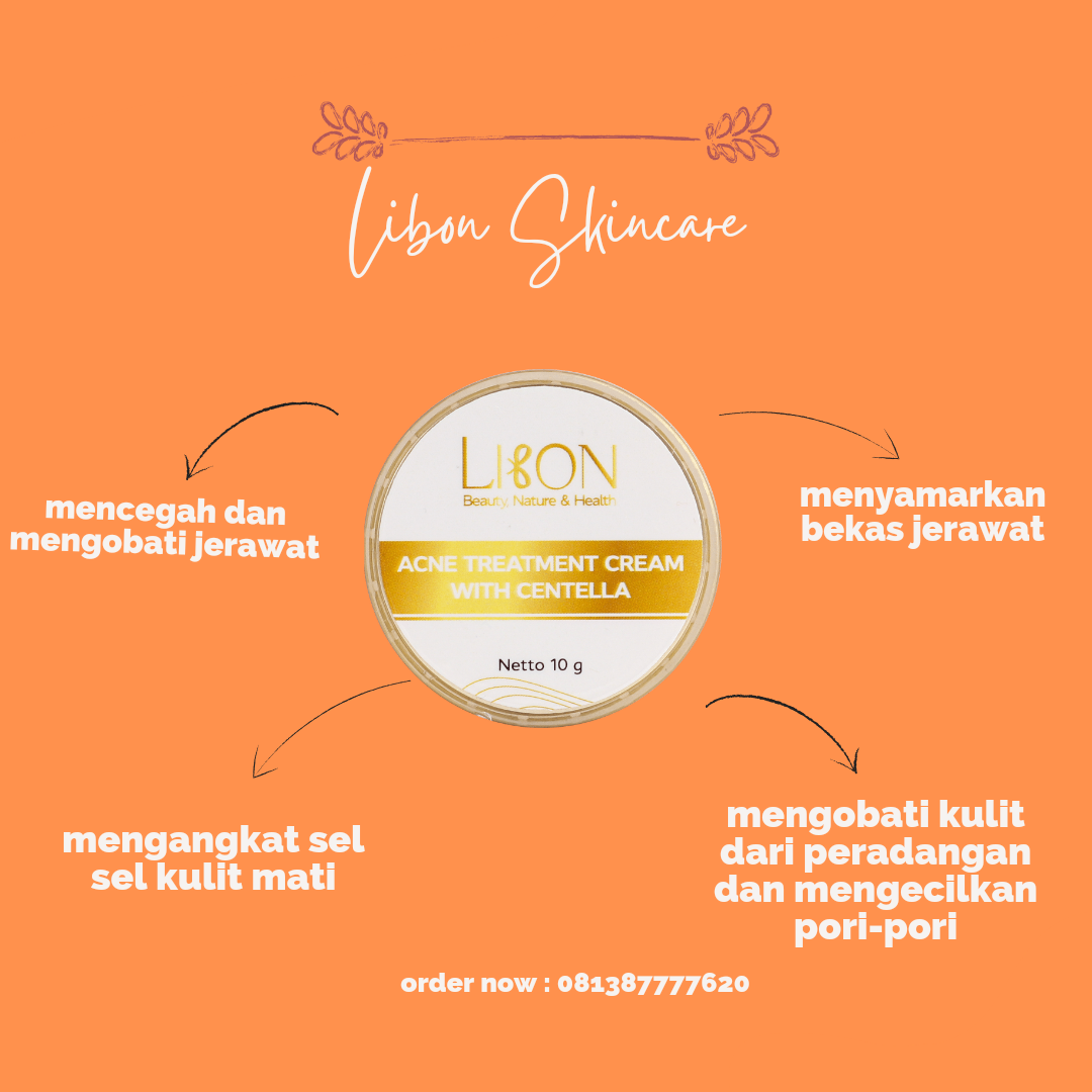 Libon Acne Serum Cream With Centella, Jati Sampurna ...