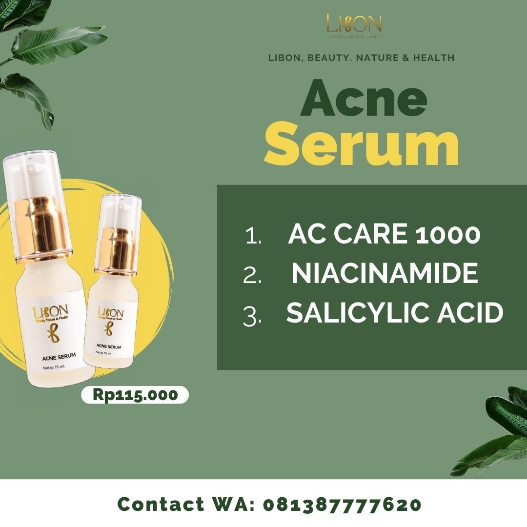 Libon Acne Serum - Sunscreenbrightening - Medium
