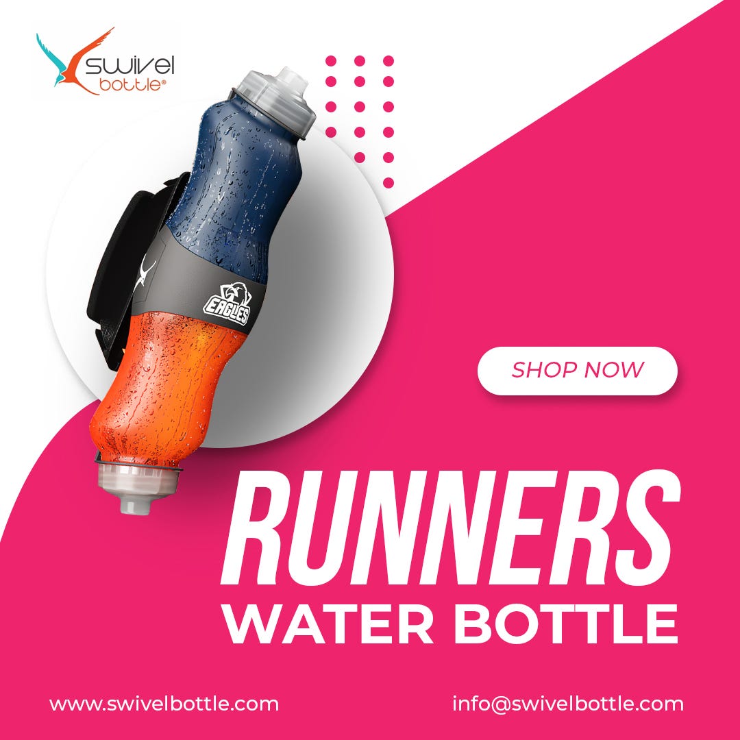 Runners Water Bottle: Hydration For Enhanced Performance - Swivel ...