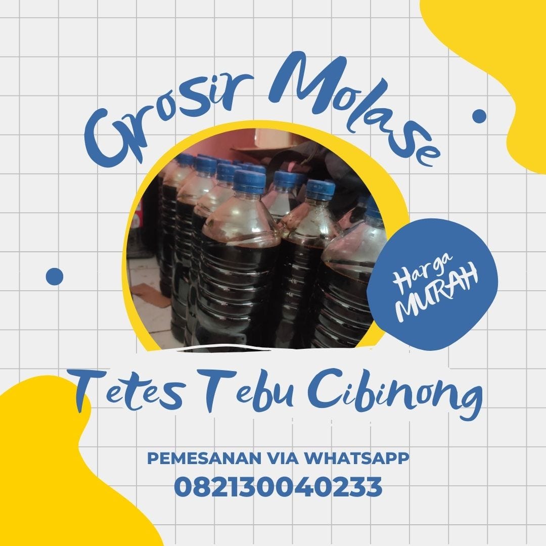 Tetes tebu atau istilah ilmiahnya molasses adalah produk sisa pada ...