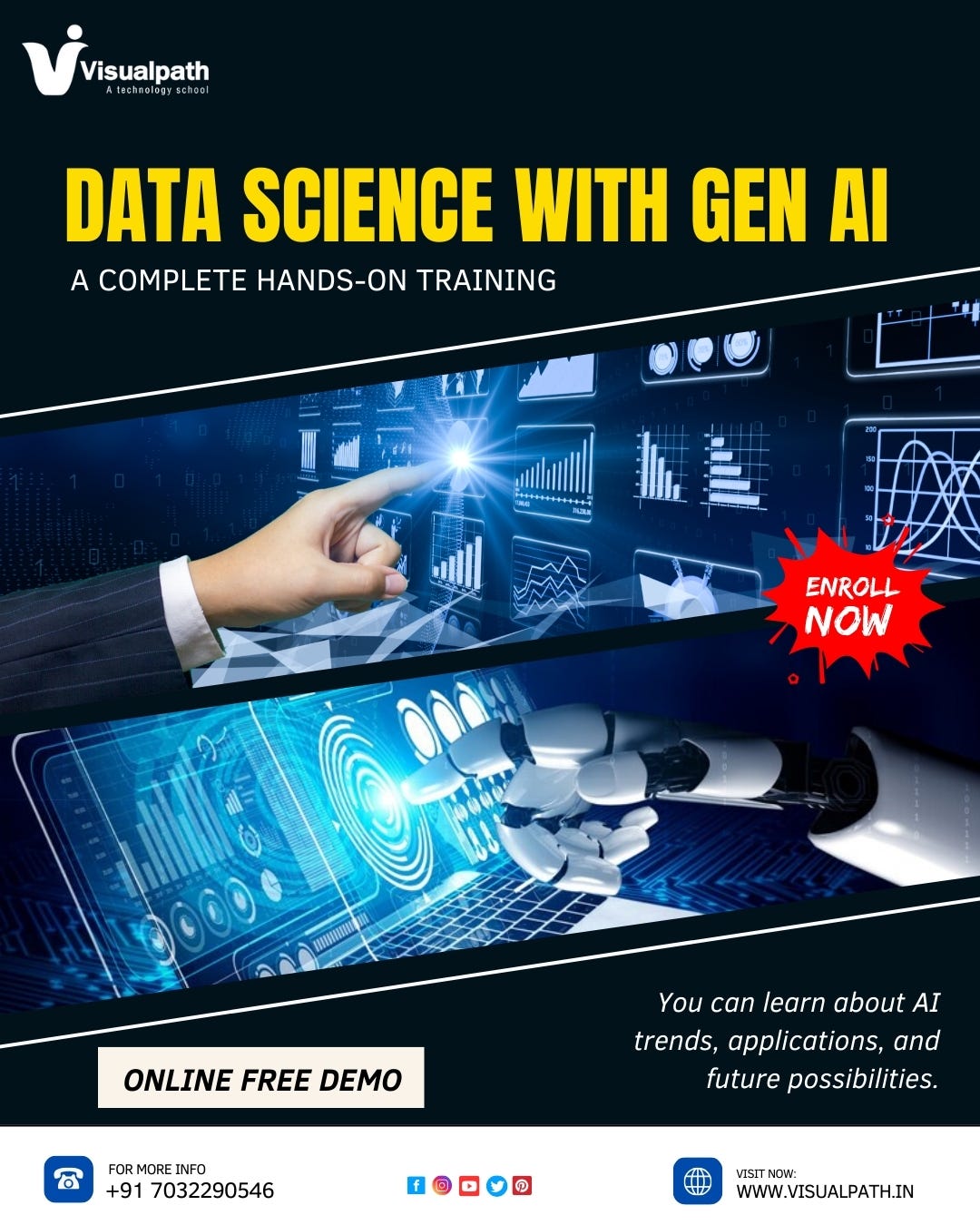 Data Science with Generative AI Online Training in Hyd - Siva Visualpath - Medium