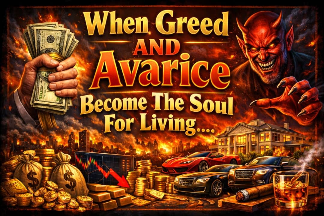 When Greed and Avarice Become the Soul of Living… | by Jerry - the ...
