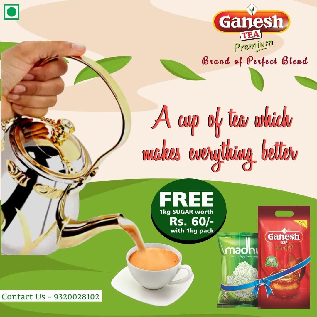 A cup of tea which makes everything better | Ganesh Tea | Kadak tea ...