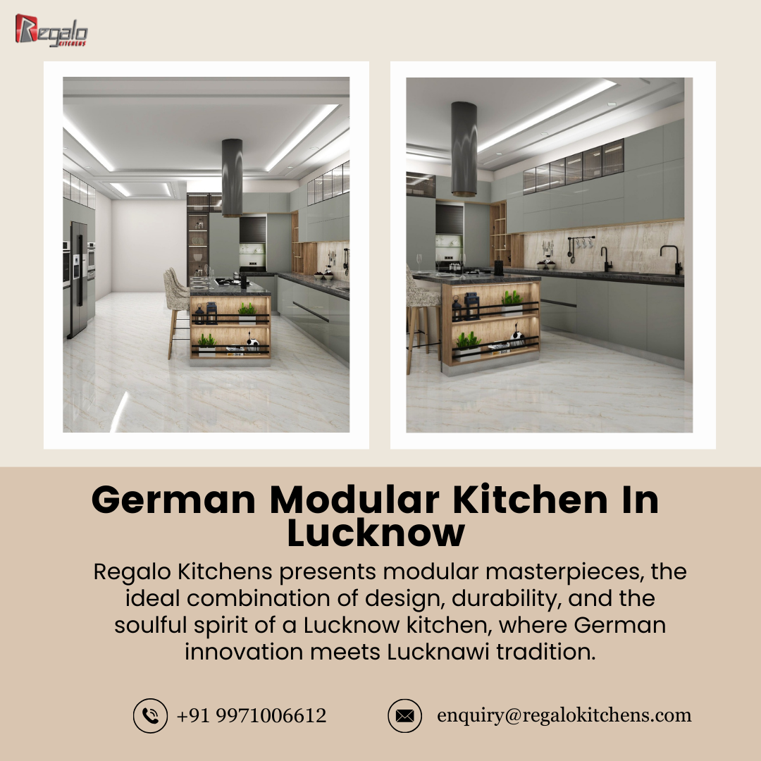 German Modular Kitchen In Lucknow | Regalo kitchens German modular ...