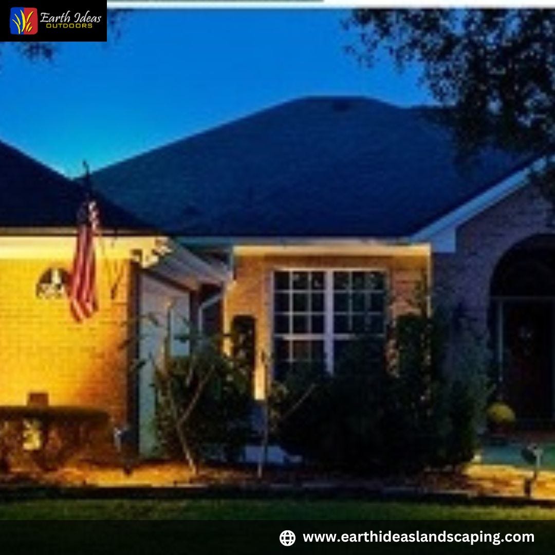 Outdoor Landscape Lighting Installation | Earth Ideas Outdoors - Earth ...