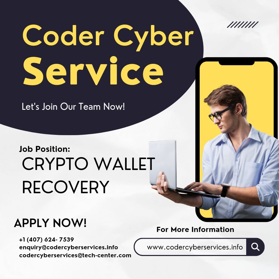 CODER CYBER SERVICES — MOST REVIEWED CRYPTO RECOVERY COMPANY | by Gabriellasebastian | Medium