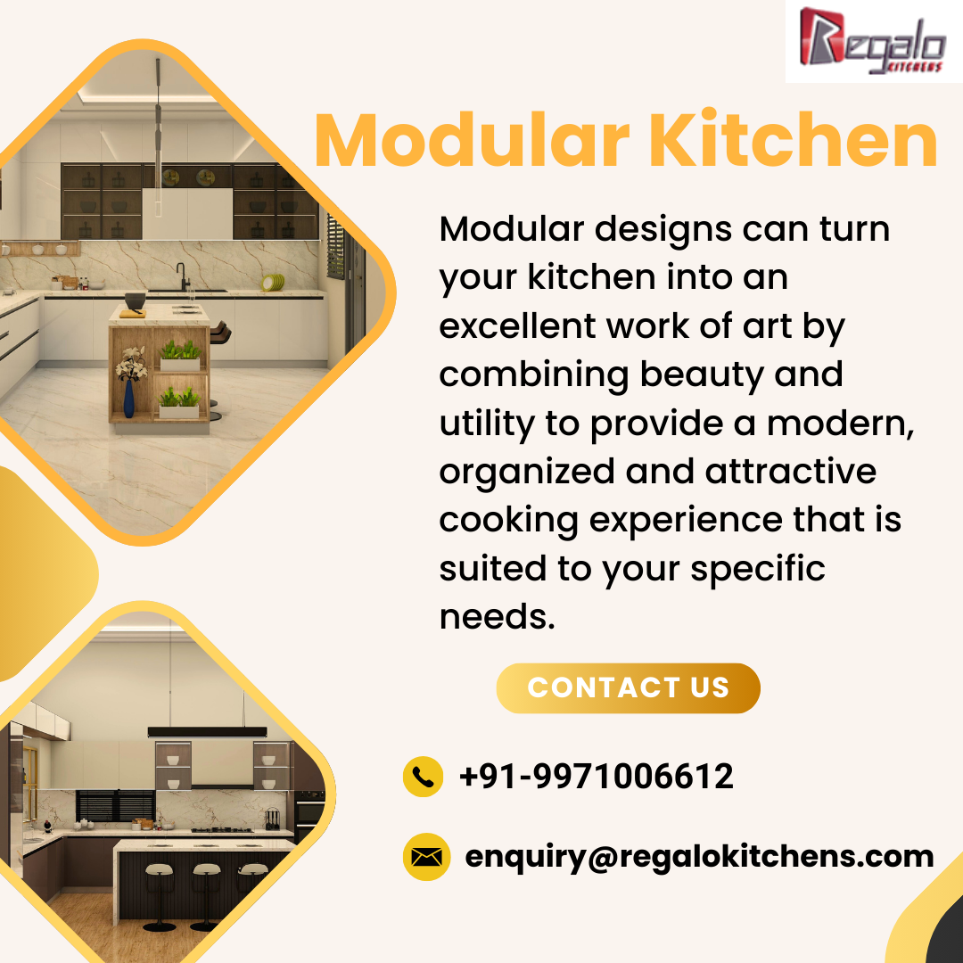 Modular Kitchen | Regalo Kitchens - Misha Kapoor - Medium