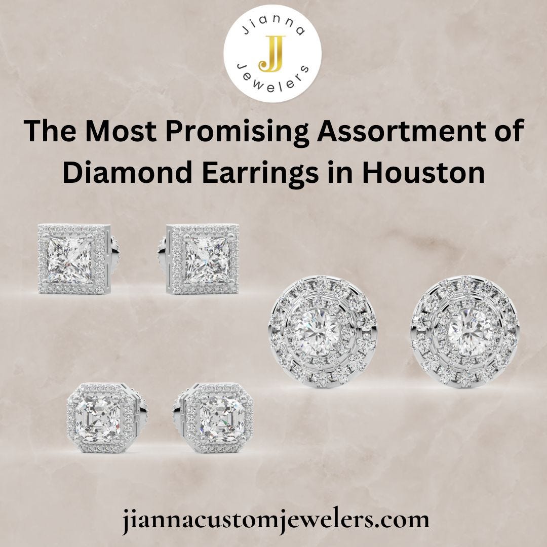 The Most Promising Assortment of Diamond Earrings in Houston - jianna ...