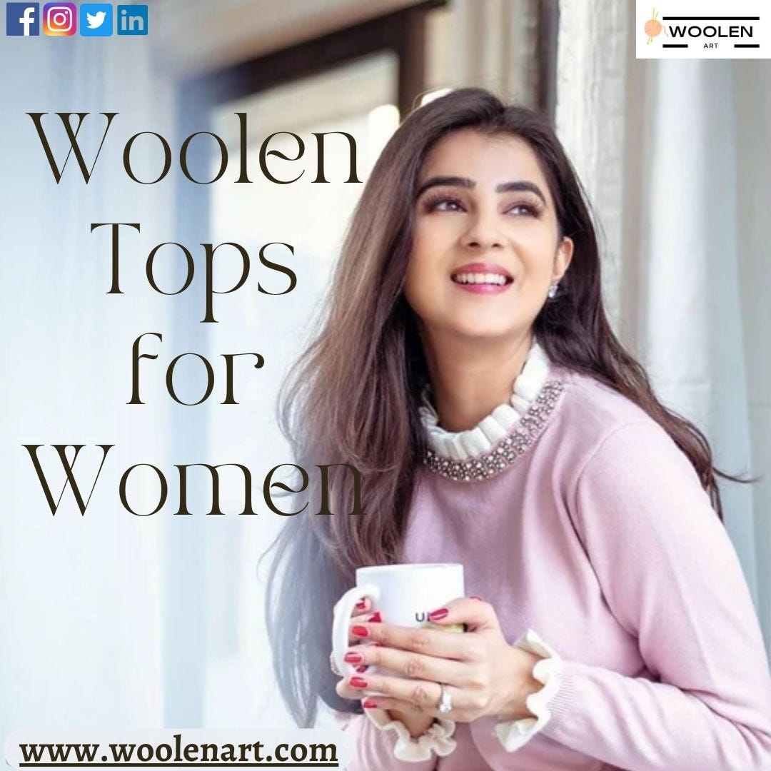 Stylish Designs of Women Woolen Party Wear Tops | by Woolenartin | Sep ...
