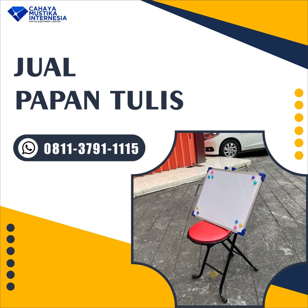 WA 0811–3791–1115, Jual Papan Tulis Tempel Jakarta Pusat | by Toko ...