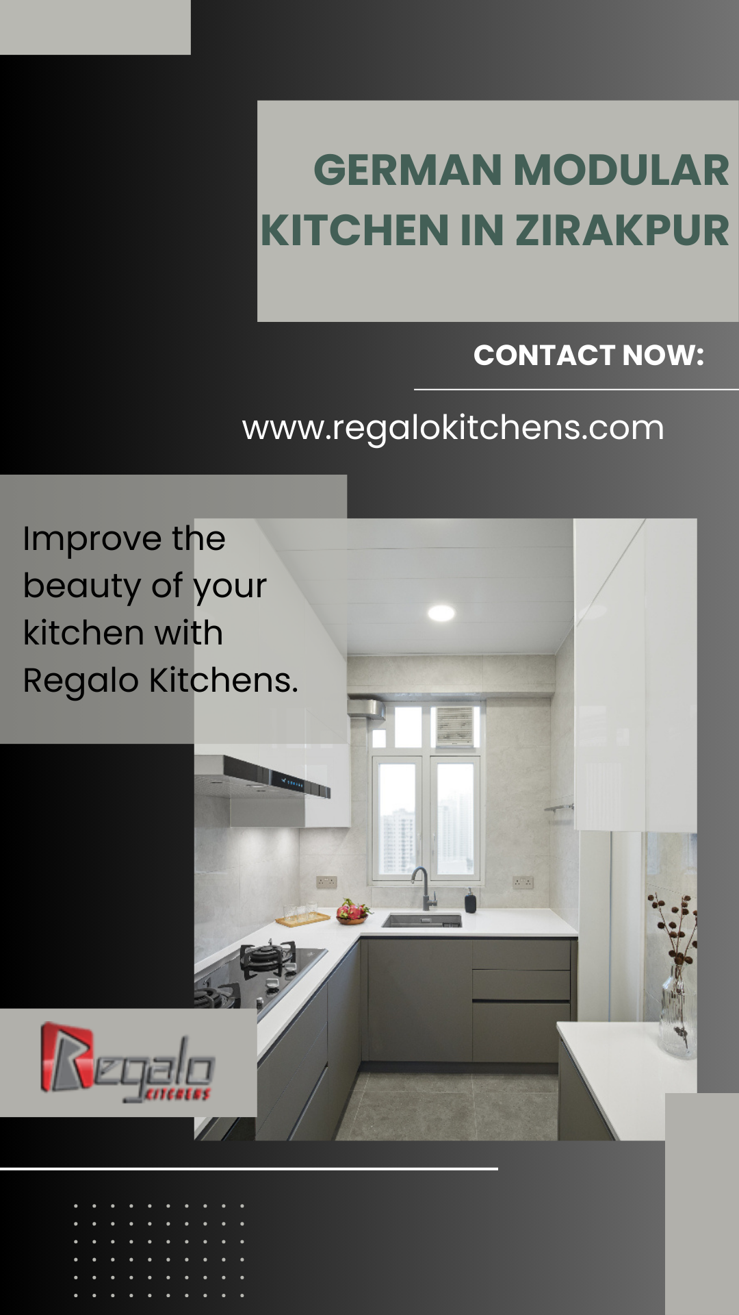 German modular kitchen in zirakpur - Vikash Kumar - Medium