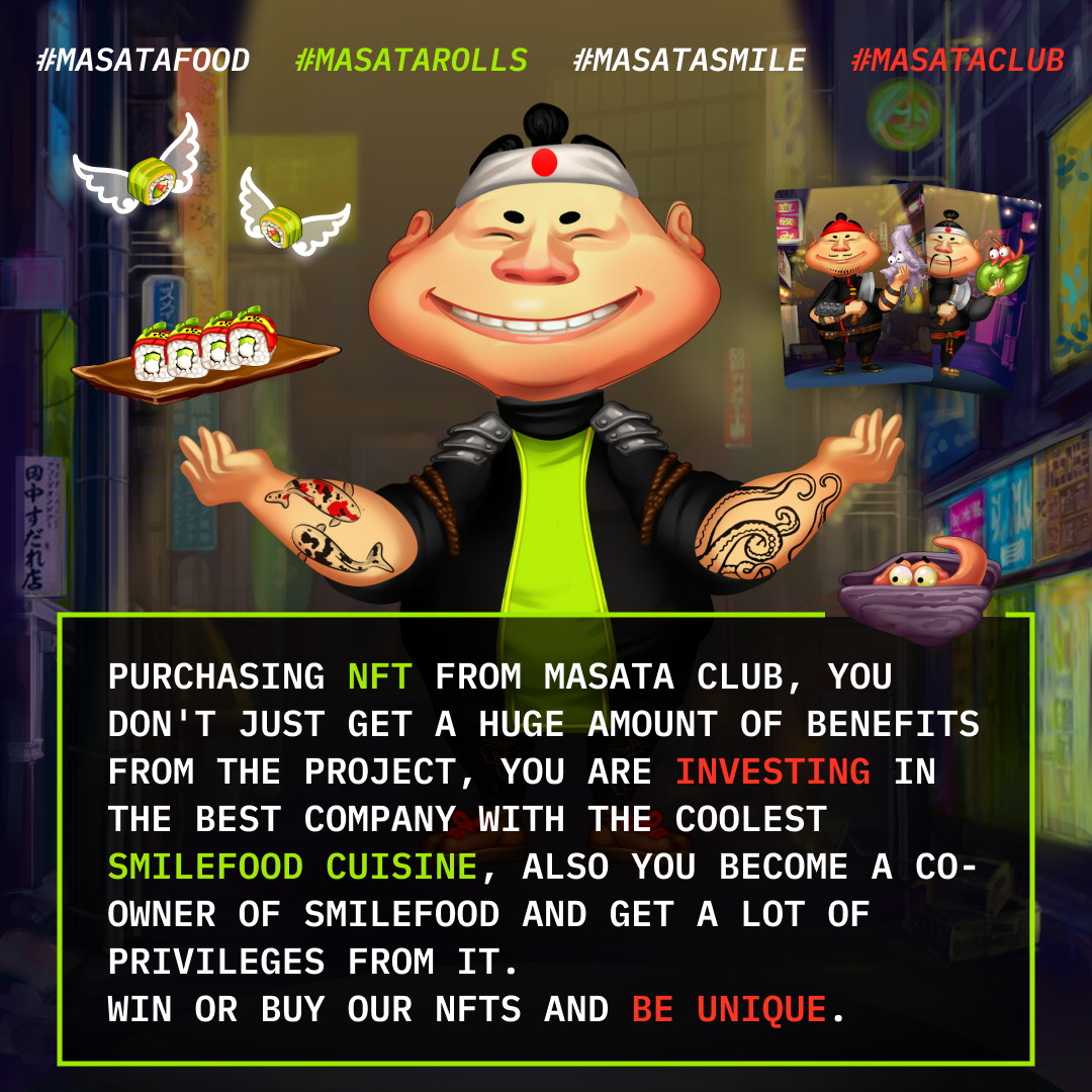 What is the attraction of Masata Club NFT, besides the benefits in the ...