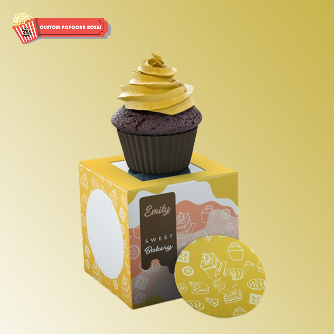 Custom Cupcake Boxes - Custom Popcorn Boxes - Medium