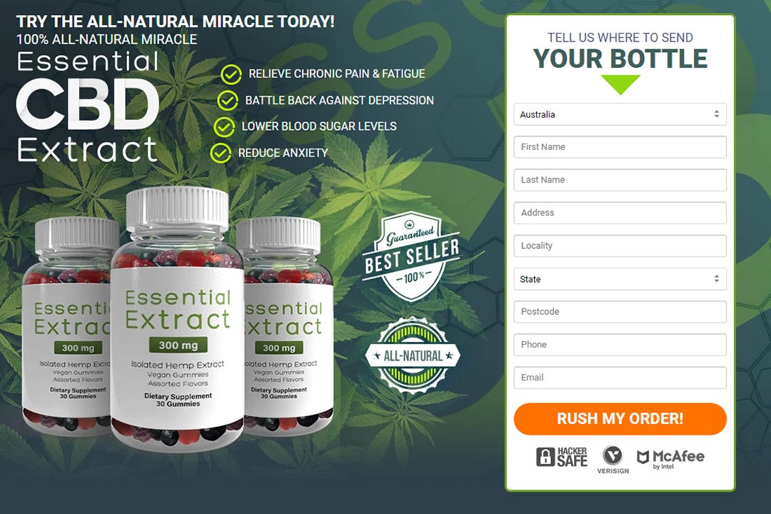 Essential CBD Gummie Is It Really Work Or Not? | Essential CBD Gummies ...