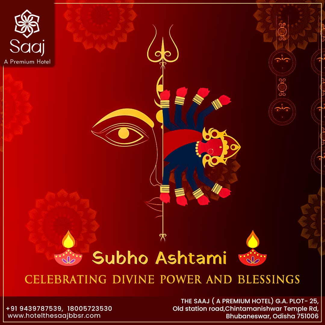 Celebrate Maha Ashtami in Style at 4 Star Hotel in Bhubaneswar | Hotel ...