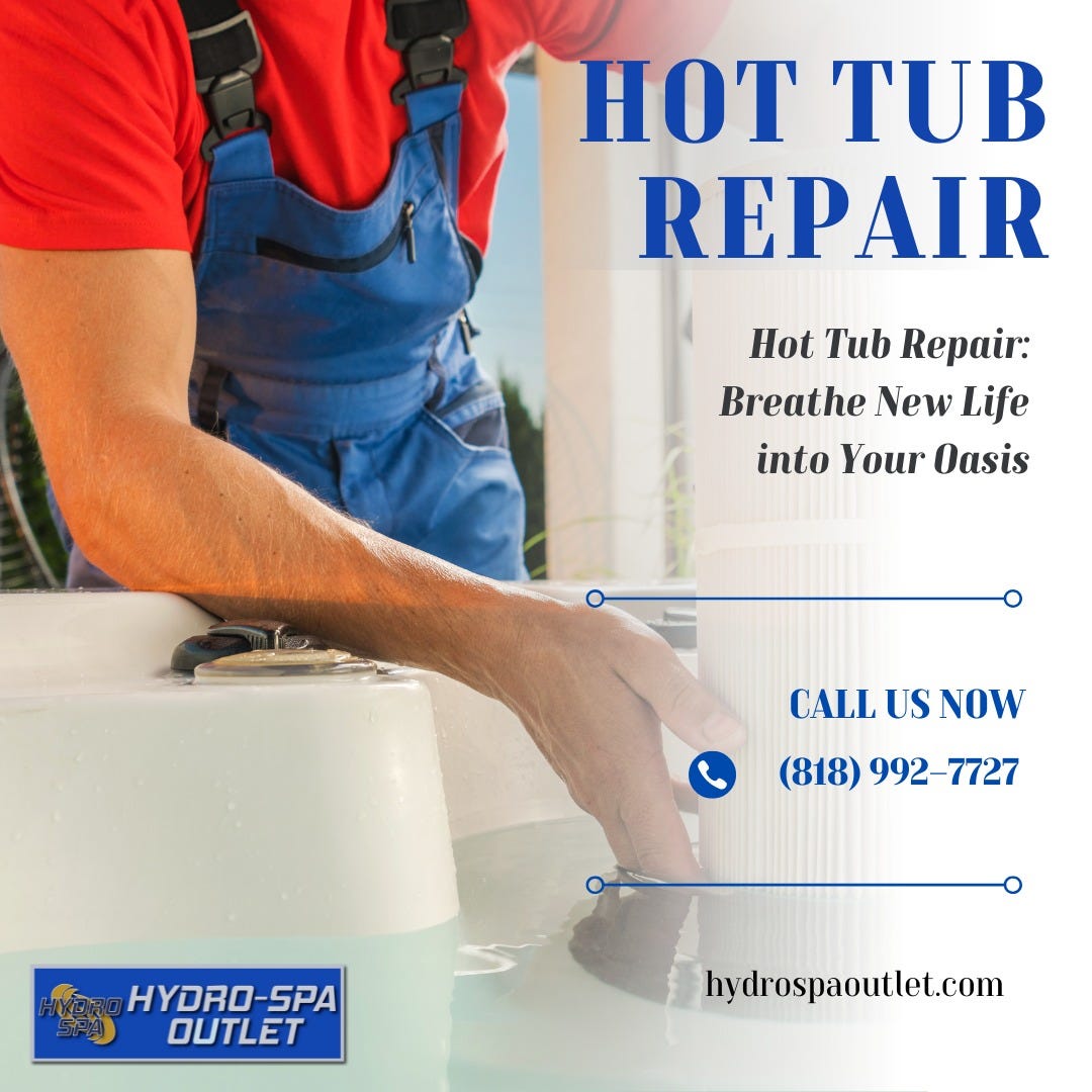 Hot tub acting up? Our expert hot tub repair team has got your back ...