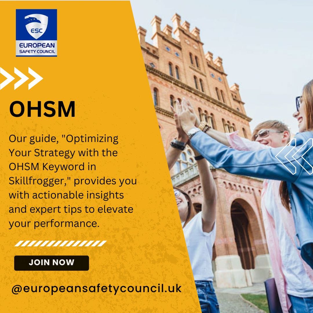 The Role of OHSM in Effective Safety Management | by ...