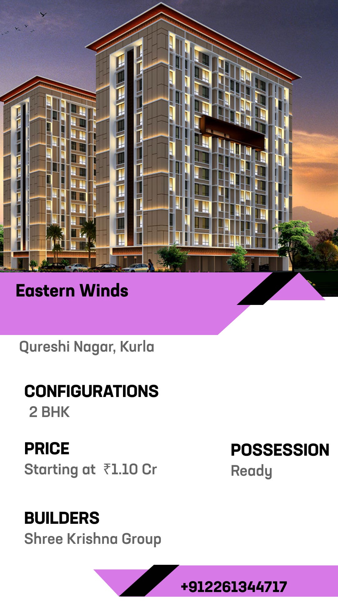 Eastern Winds — 1&2 BHK Homes in Mumbai | Dwello - sai patil - Medium
