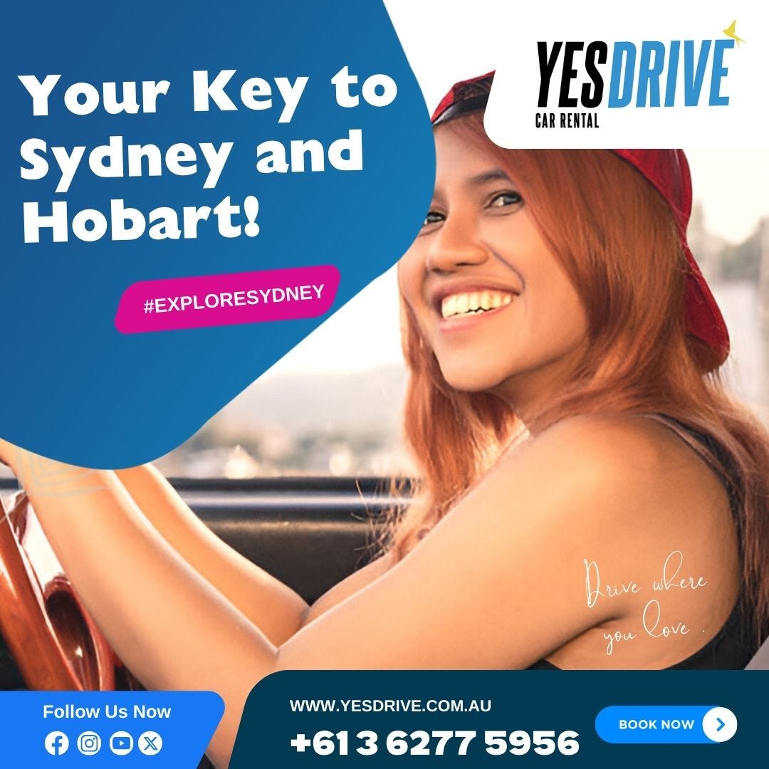 Travel across Australia with Yes Drive Car’s Flexible Rental Options ...