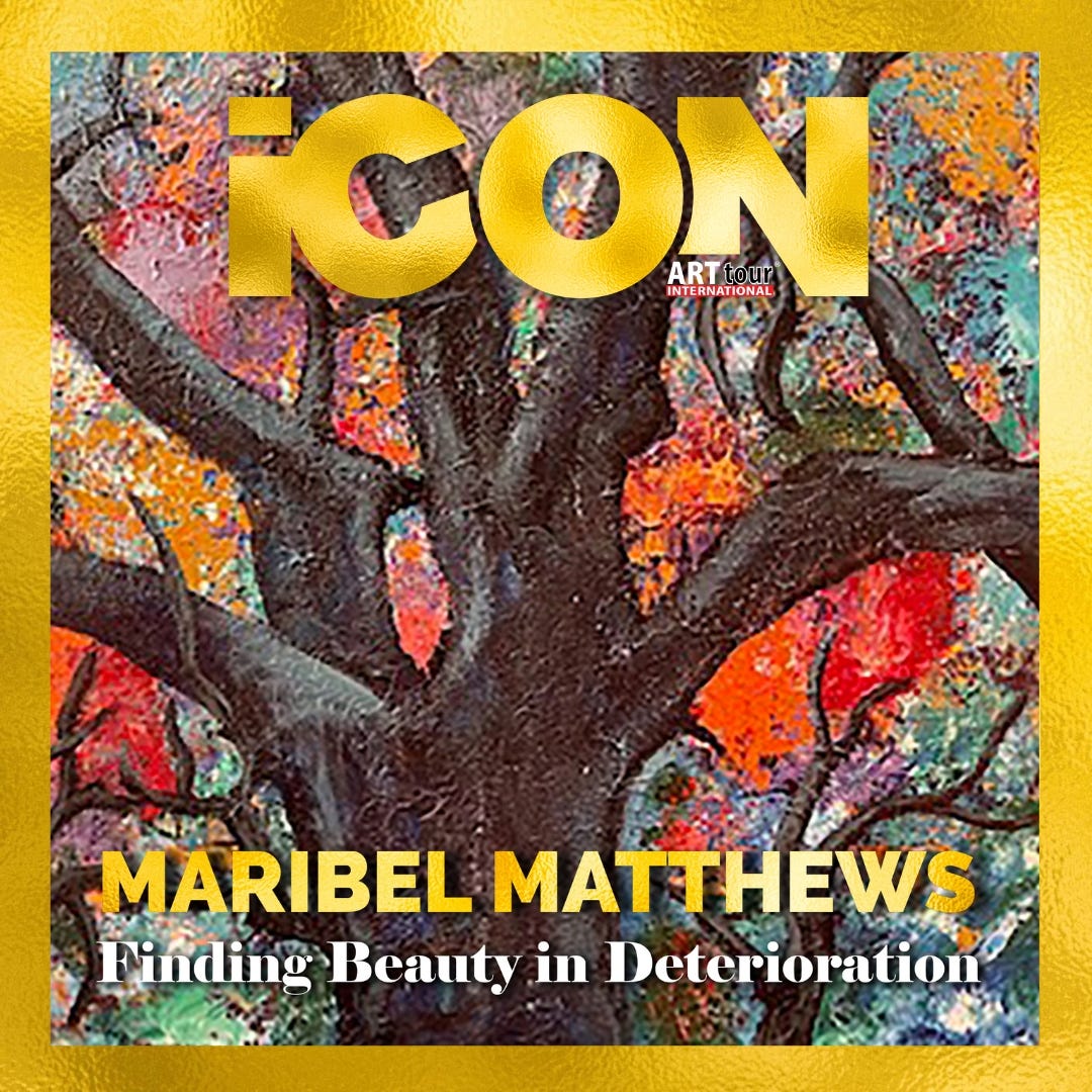 FINDING BEAUTY IN DETERIORATION: Meet Maribel Matthews, an artist whose ...