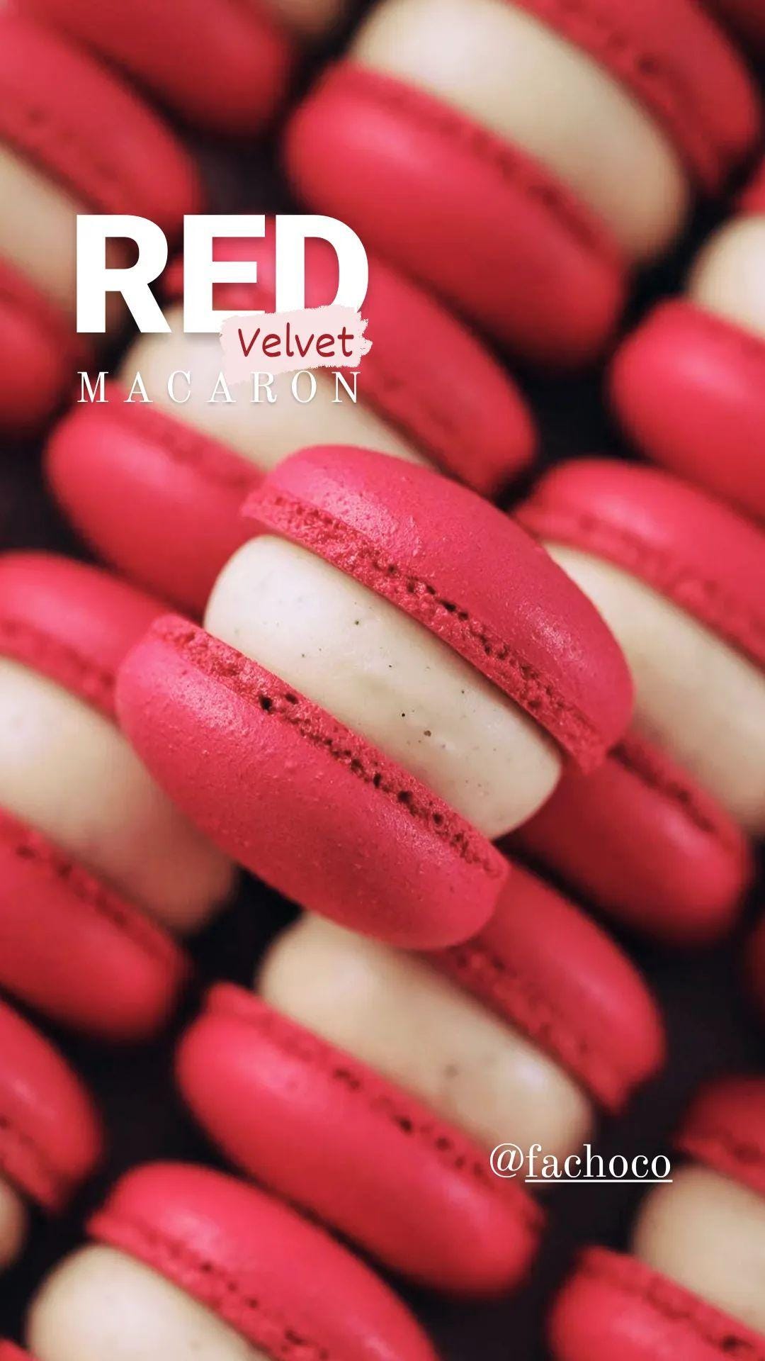MACARON REDVELVET!!!Jual Macaron Wa 0819-1209-0006 Macaron Box Di ...
