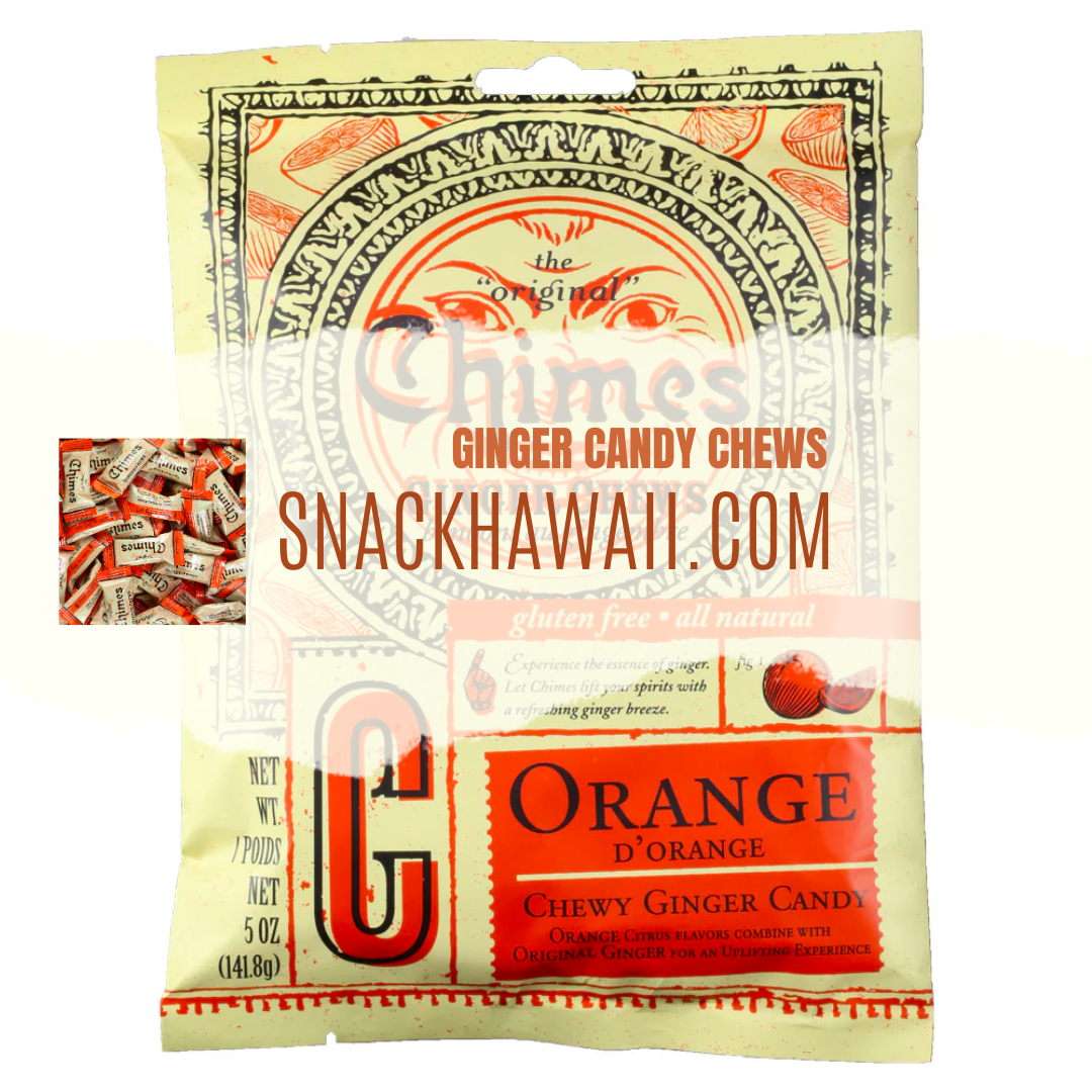 Original Ginger Chews: A Taste of Hawaiian Delight from Snack Hawaii ...