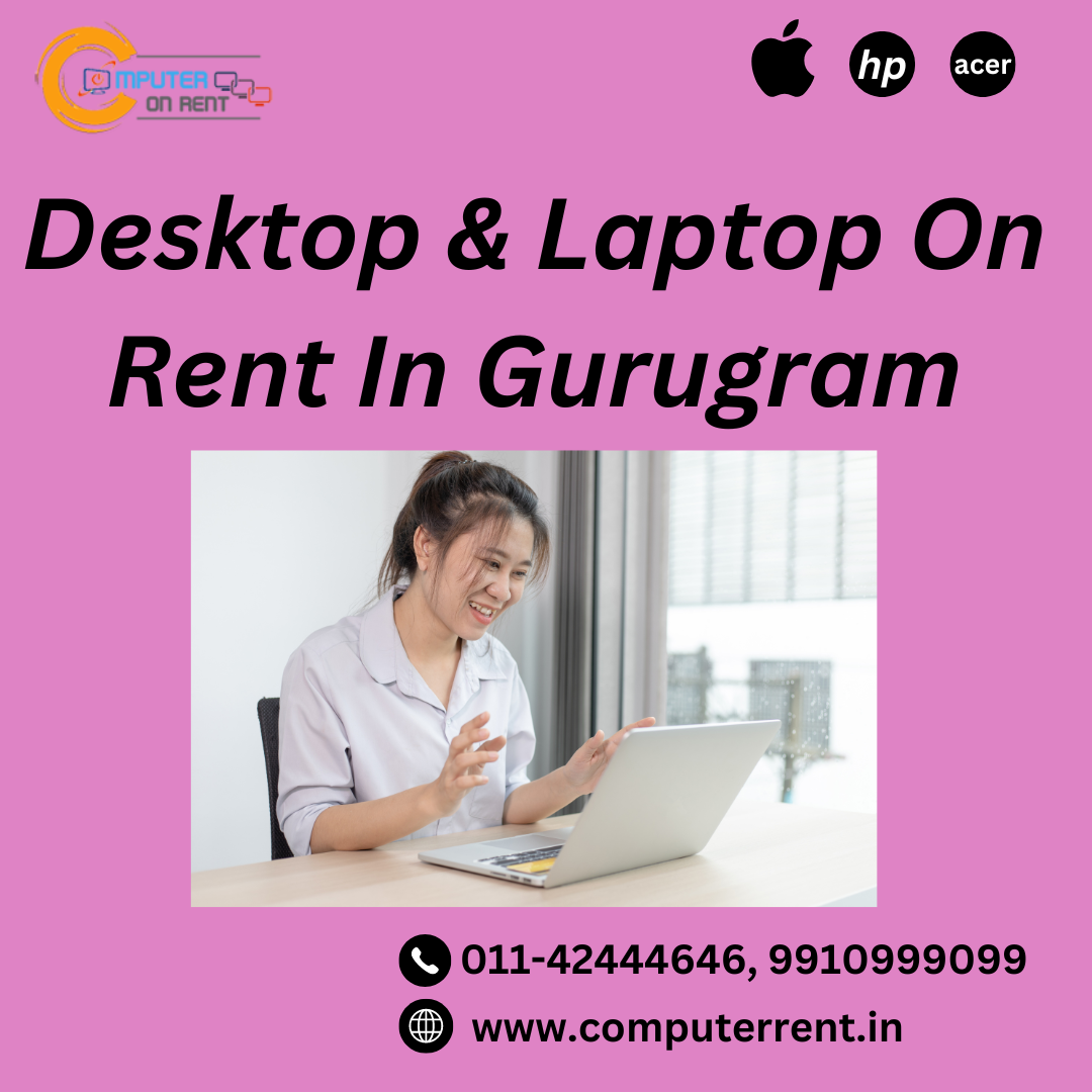 Desktop & Laptop On Rent in Gurugram - Computer on rent - Medium