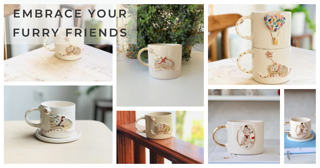 Embrace Your Furry Friends with Distinctive Pet-themed Mugs and Cups ...