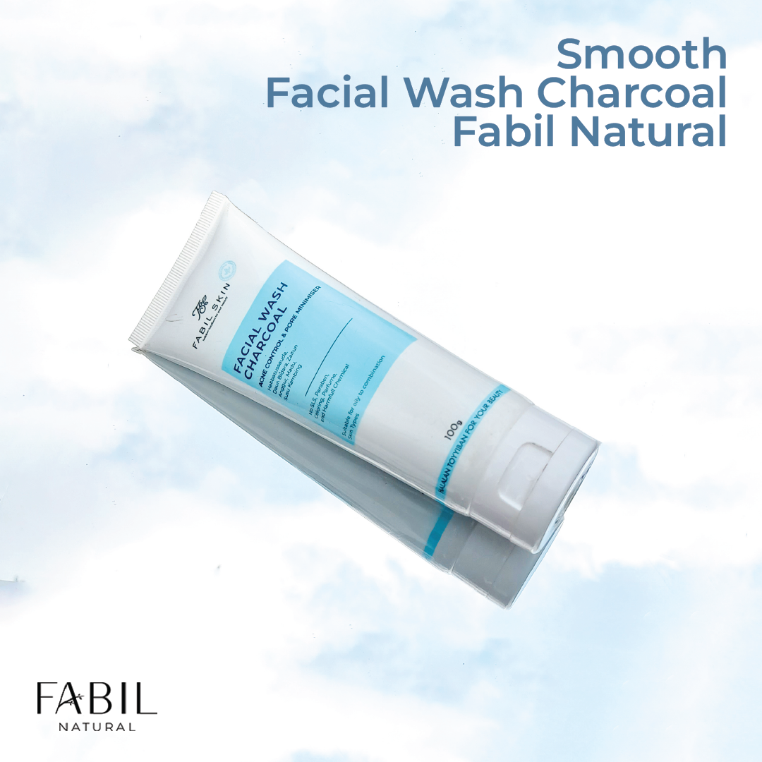 Smooth Facial Wash Charcoal Fabil Natural - Ombre Lip Cream Fabil ...