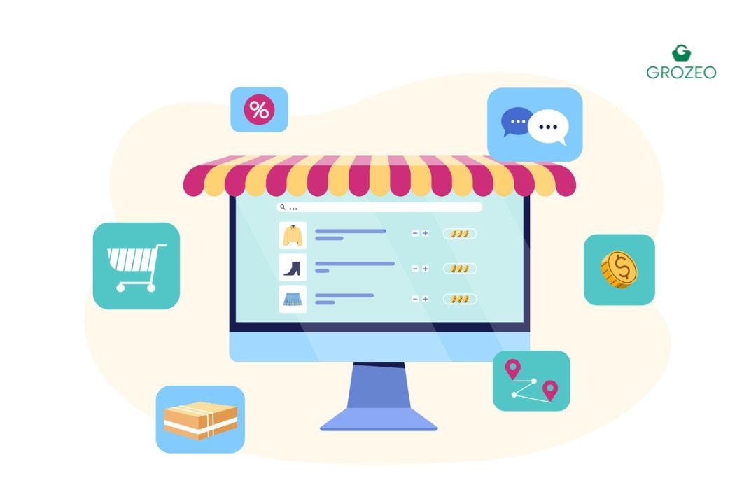 Top ecommerce website builder — Grozeo | by Grozeostore | Dec, 2023 | Medium