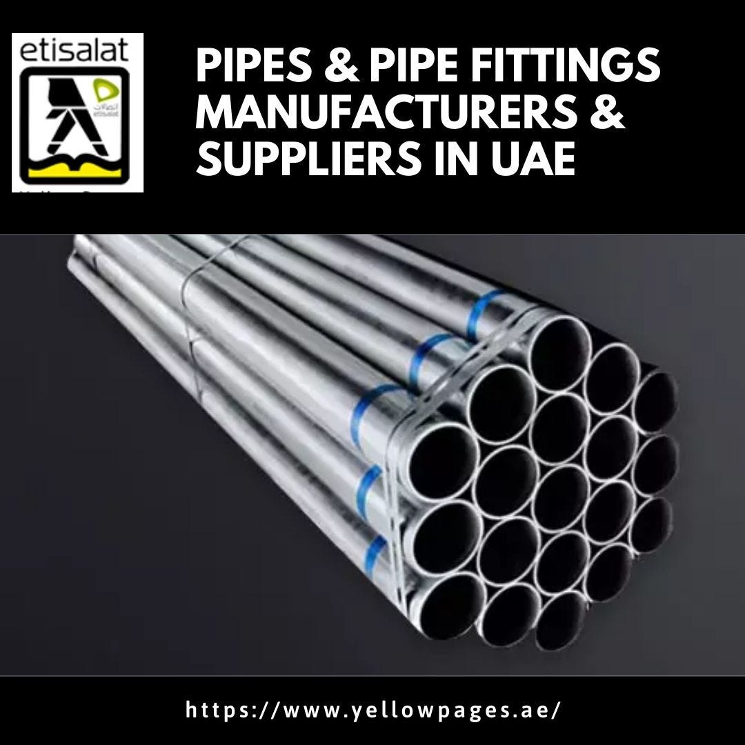 Pipes & Pipe Fittings Manufacturers & Suppliers in UAE - gursimar06 ...
