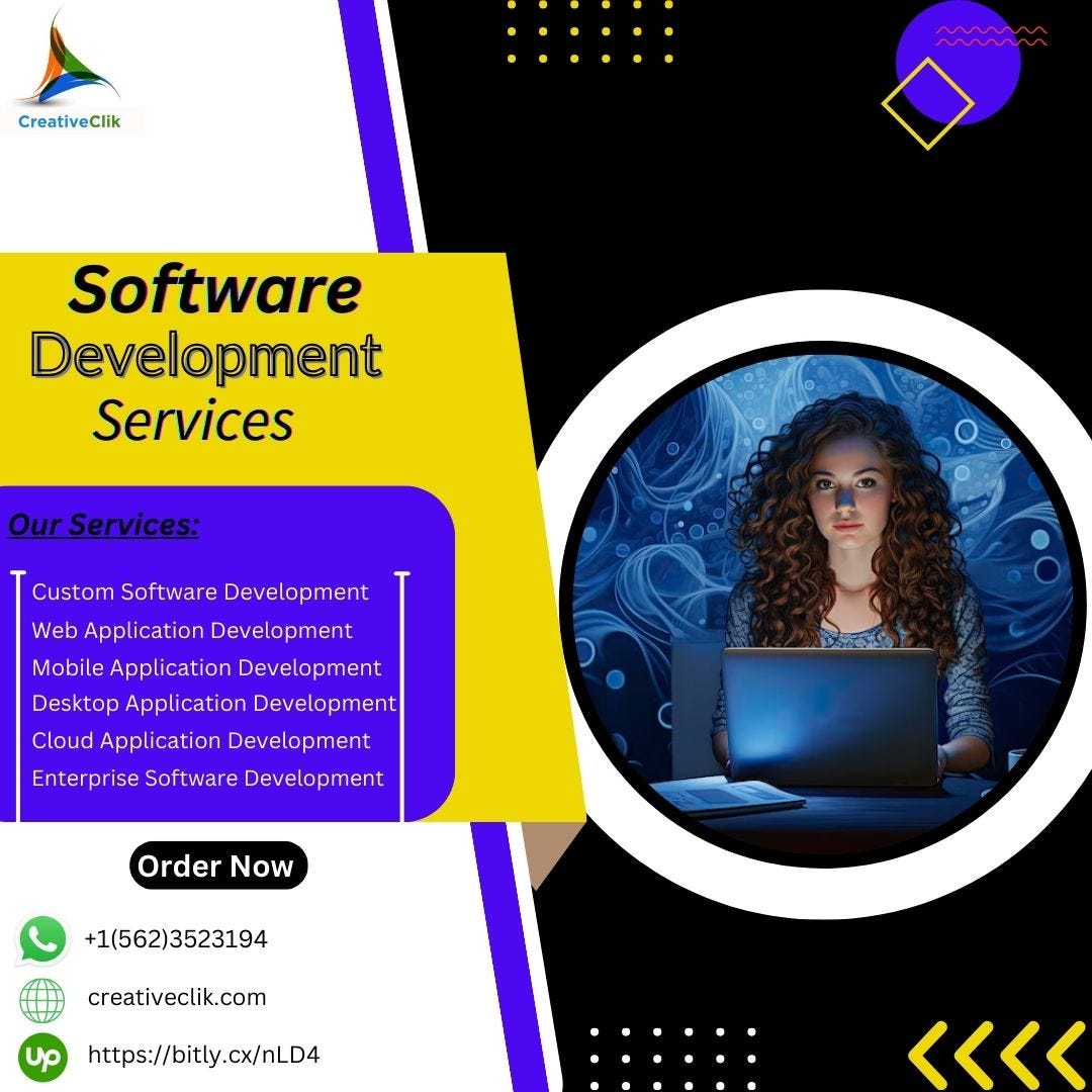 Professional Software Development Services - Creativeclik - Medium